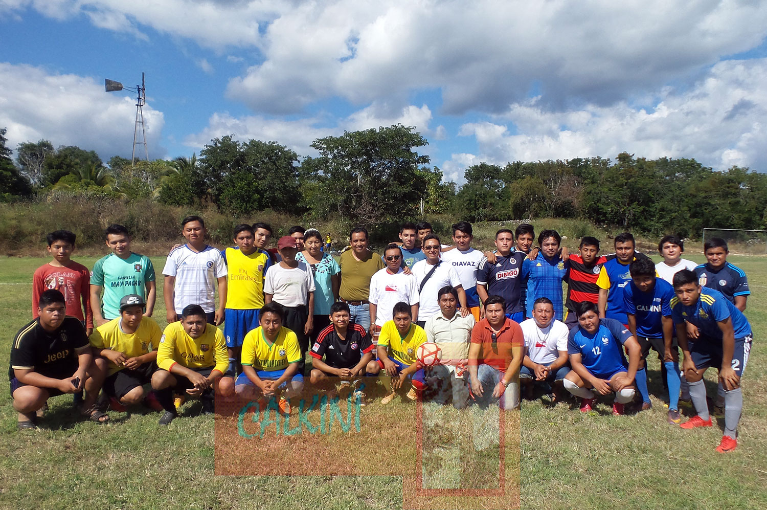 Inauguran el Campo de Fútbol "X'Kas-Kat". Calkiní 2017
